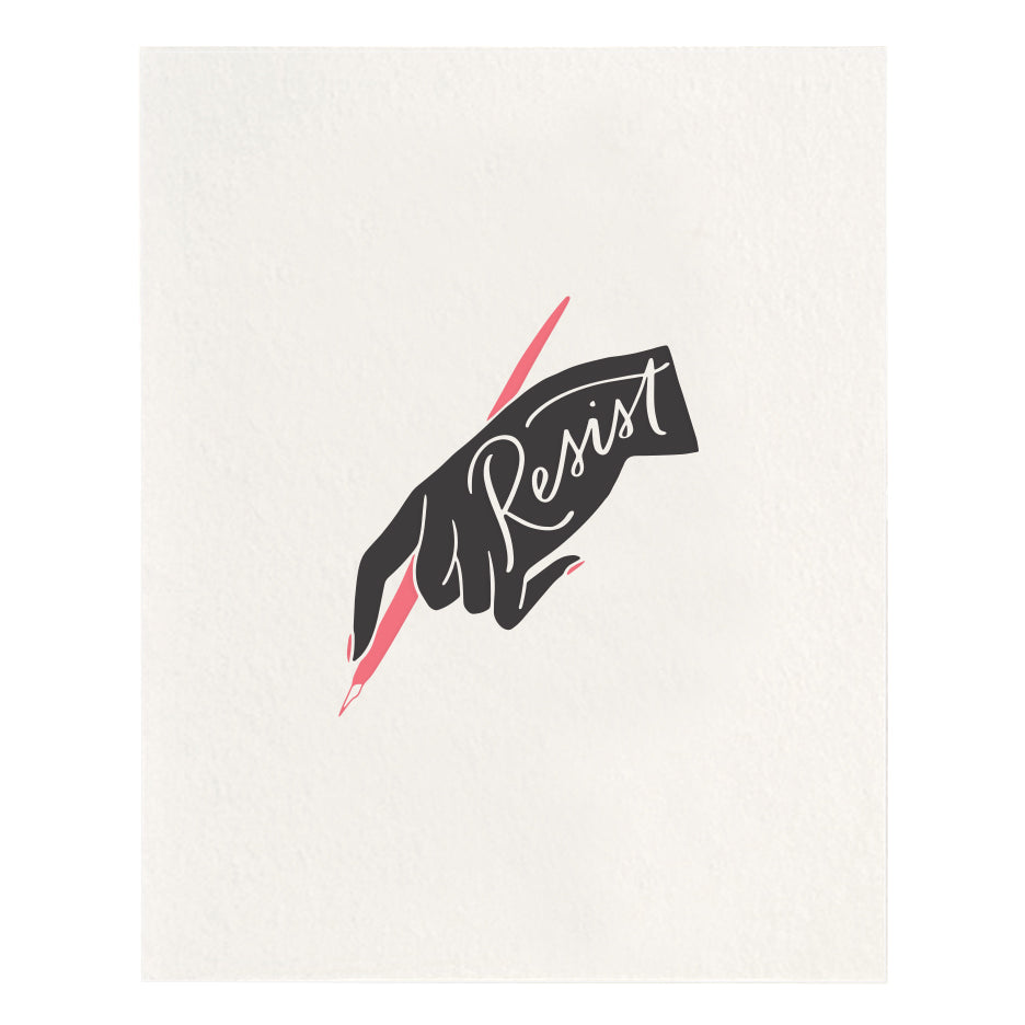 Resist Print – Favor & Fern